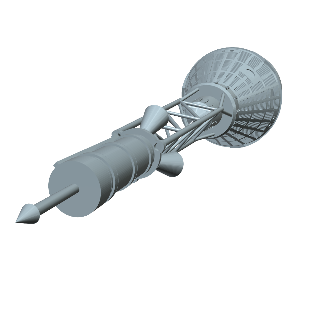 Boyce Aerospace Hobbies | Mercury Capsule Nose Cone Kit – Boyce ...