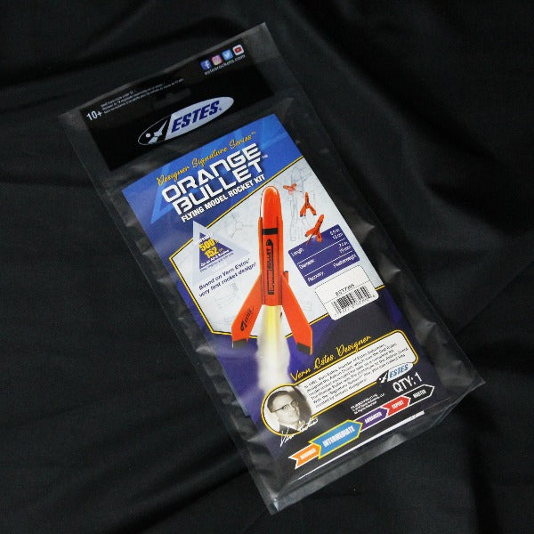 Boyce Aerospace Hobbies | Estes Rockets Orange Bullet Rocket – Boyce ...